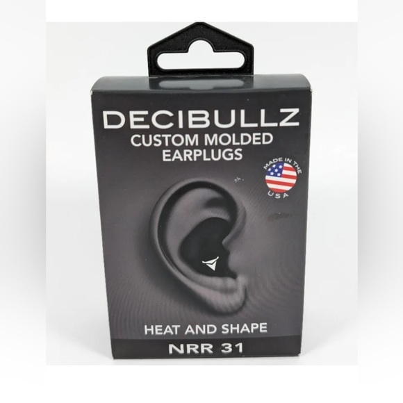 Accessories | Decibullz Custom Molded Earplugs Black Highest Nrr 31 Db ...